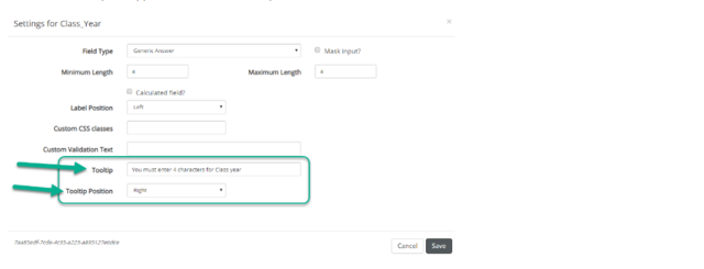 Tooltips | Dynamic Forms