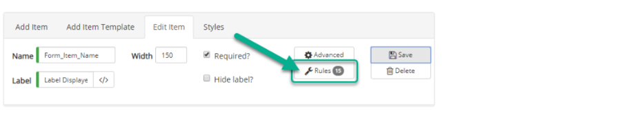 Form Items | Dynamic Forms